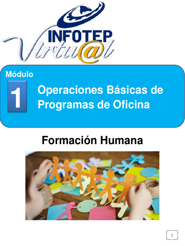 Operaciones Básicas de Programas de Oficina GUIA NO. 1-MODULO NO. 1 ...