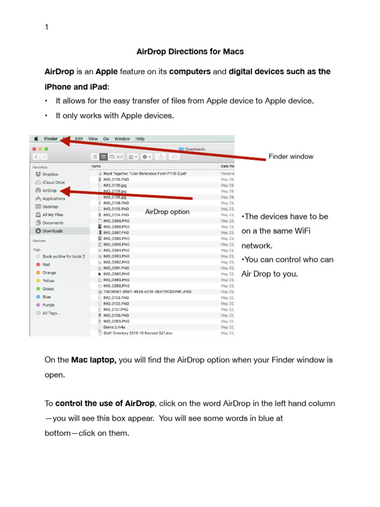 Ipad IoS Air Drop | PDF | Ios | Apple Inc.