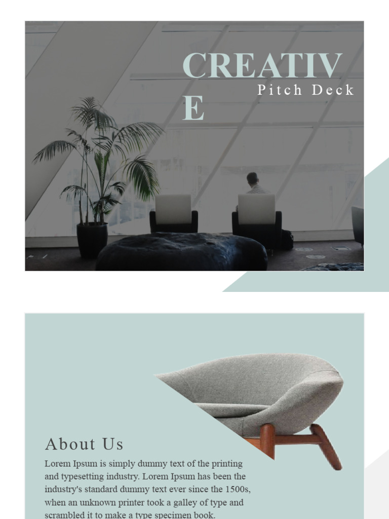 Creative Pitch Deck Pdf Software Publishing