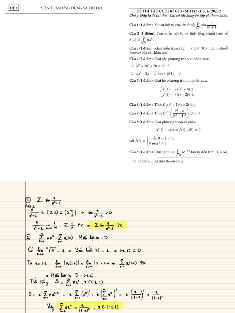 Thi Thử 1132 | PDF