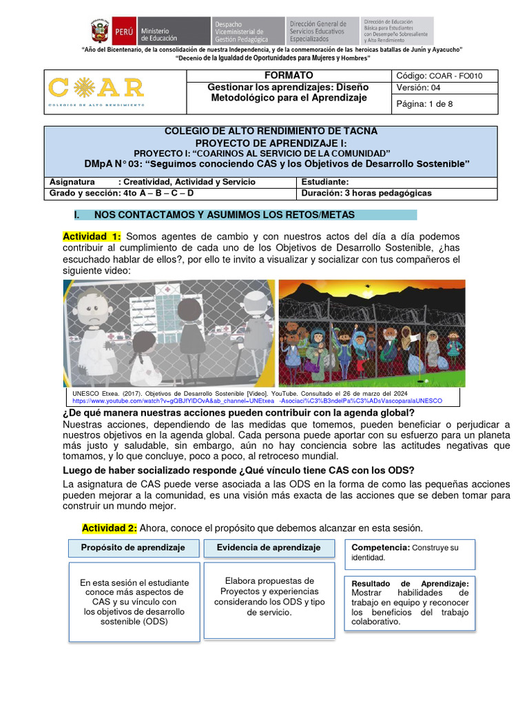 Dmpa 3 Cas | PDF | Aprendizaje | Cognición