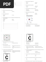 Atoms Family Worksheets | PDF | Atoms | Atomic Nucleus