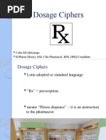 Enterpriserx - Sig Code Reference Guide: Notes: This Is A Standard Sig ...