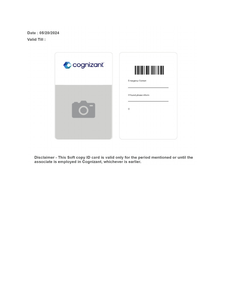 ID Template - Softcopy - 05202024 | PDF