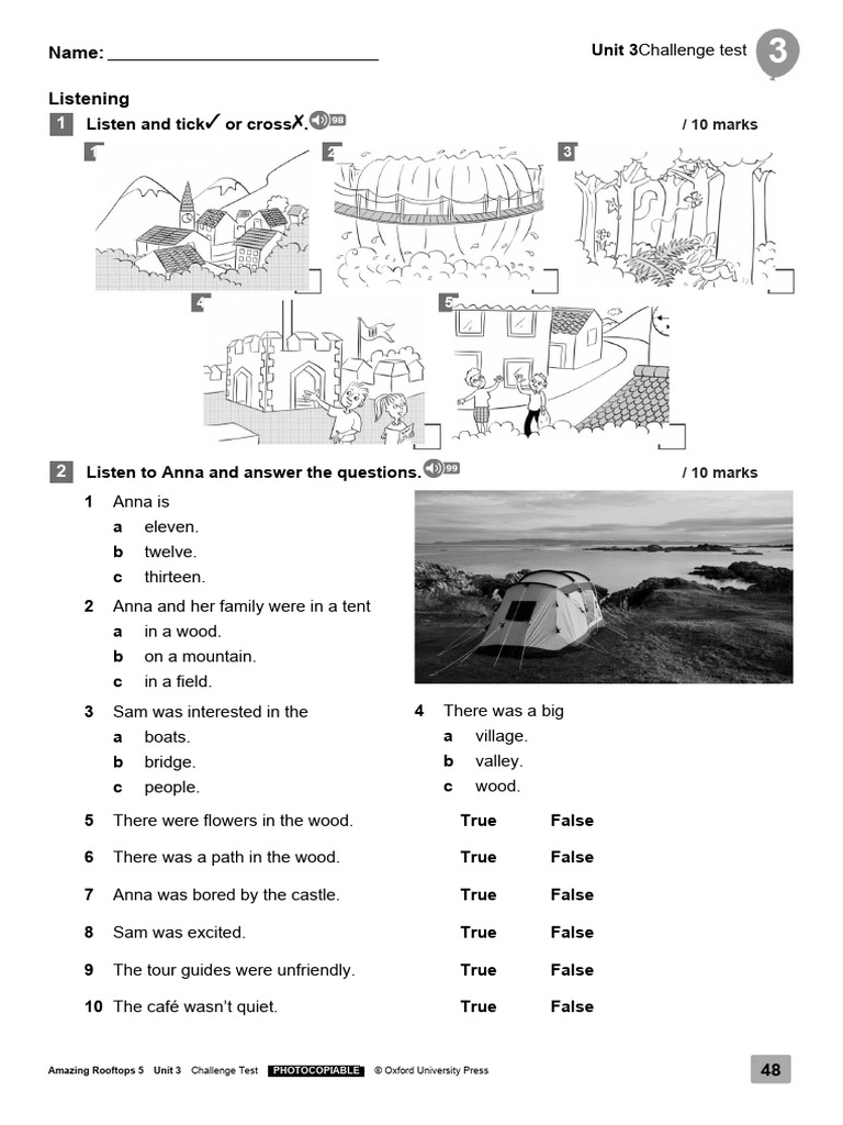 Rooftops Unit 3 Challenge | PDF
