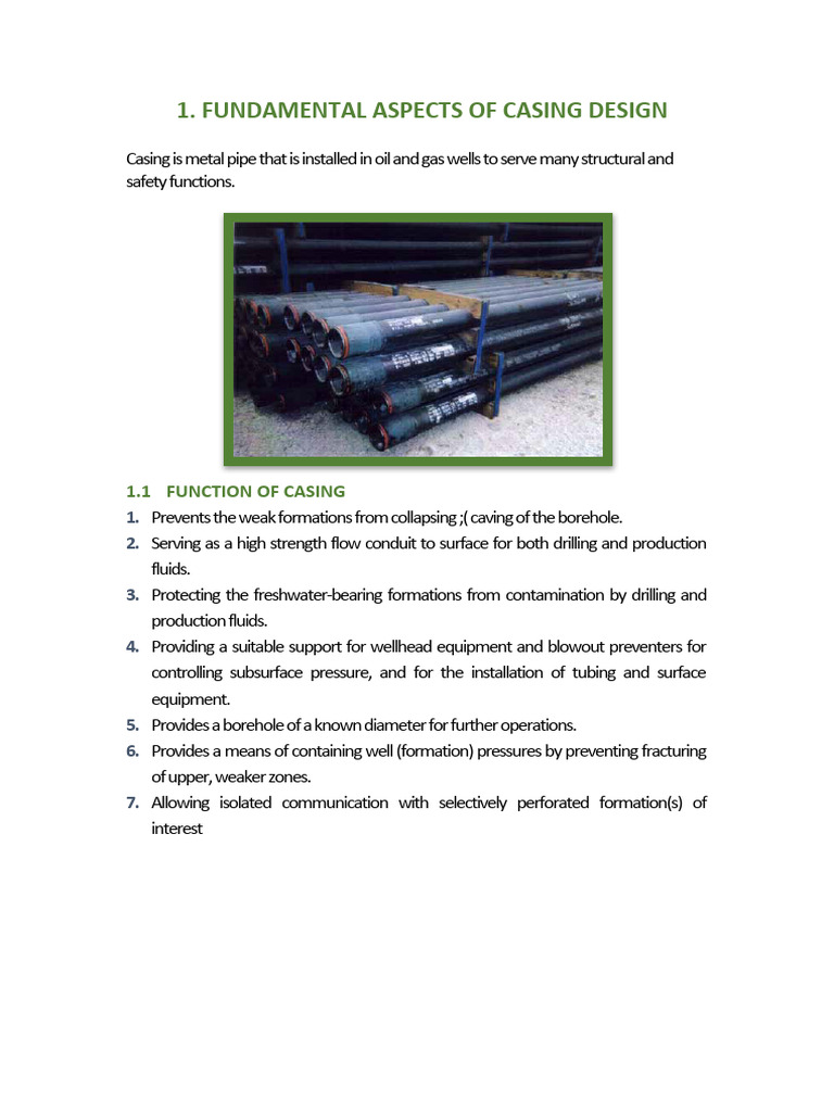 Driling Machinery | PDF | Casing (Borehole) | Oil Well
