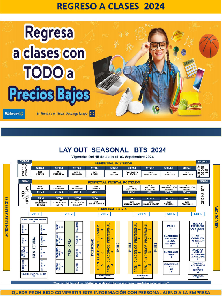 Estrategia Regreso a Clases 2024 | PDF | Papelería | Grafito