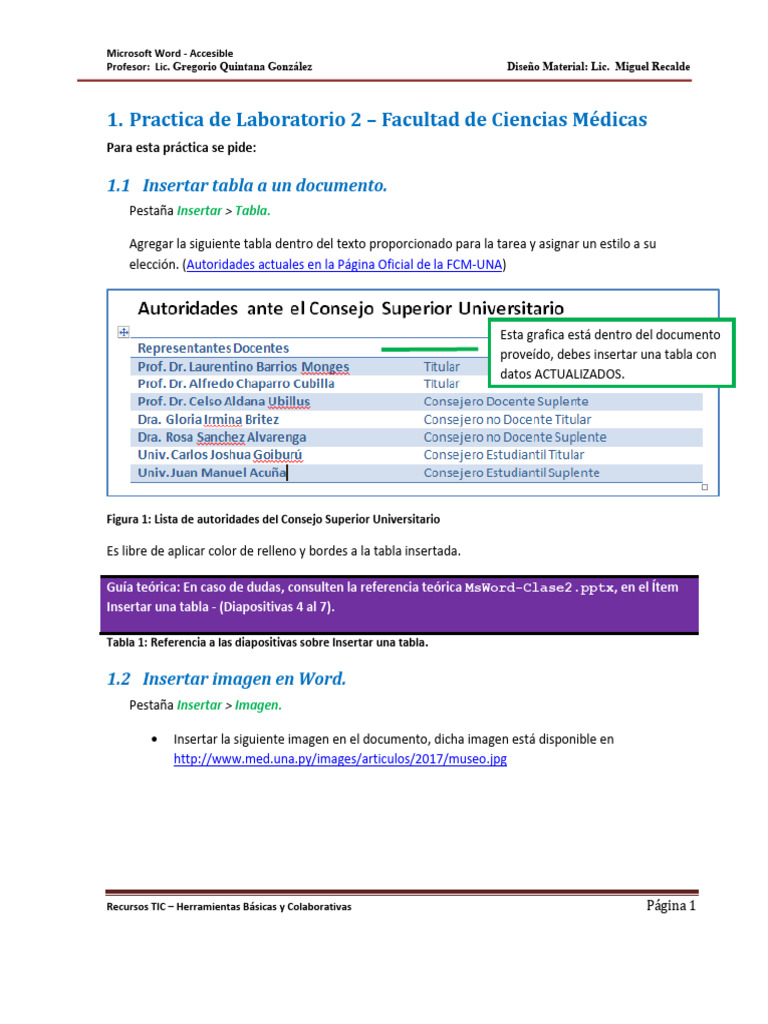 MsWord Ejercitario Clase2 | PDF | Hipervínculo | Microsoft Word