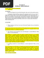 Ethics 2 Answer | PDF | Morality | Autonomy