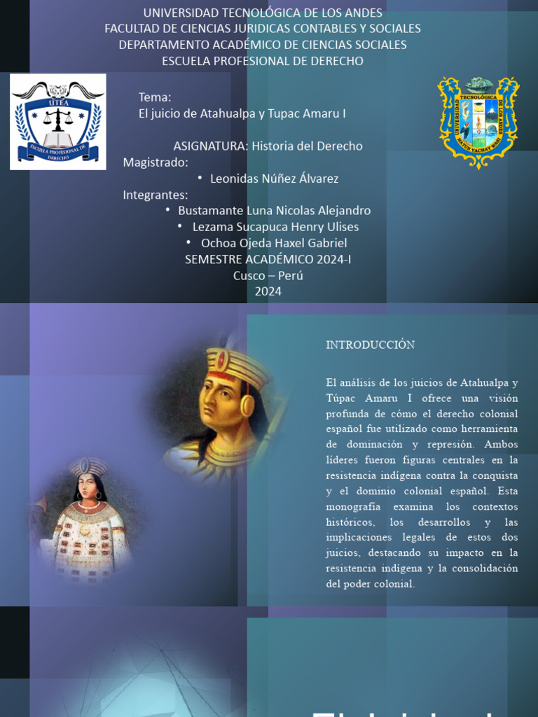 Historia Del Derecho | PDF | Imperio Inca