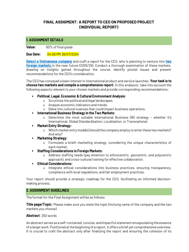 IB final assessment | PDF | Information | Academic Journal