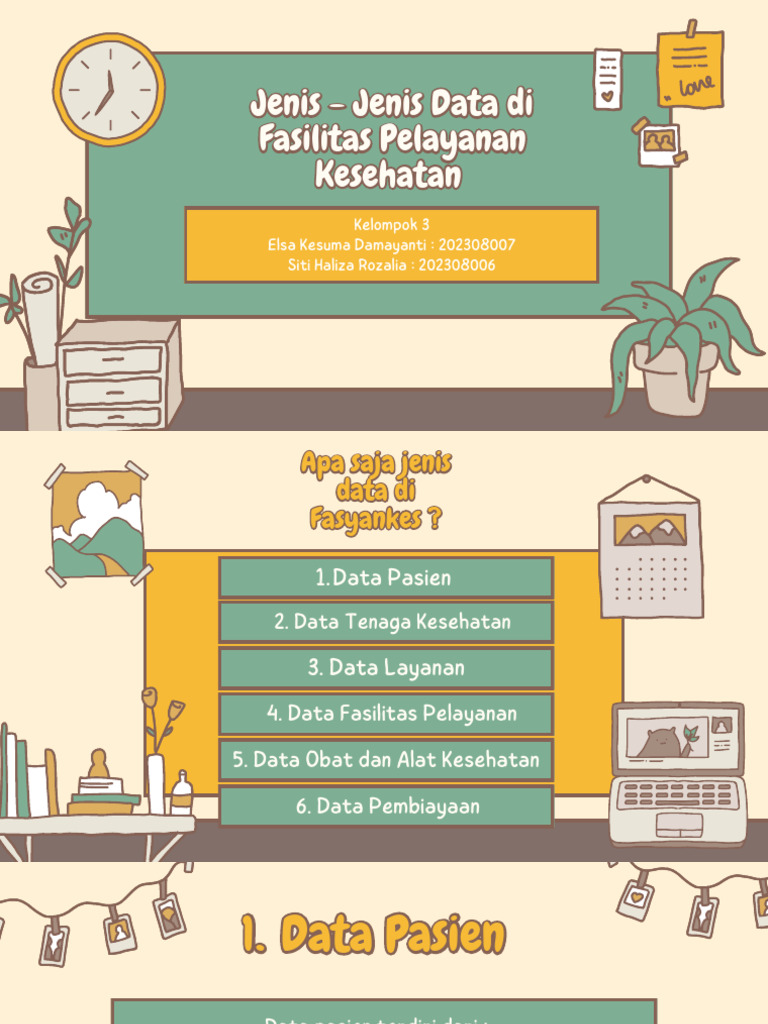 Kelompok 3 Jenis - Jenis Data Di Faskyankes | PDF