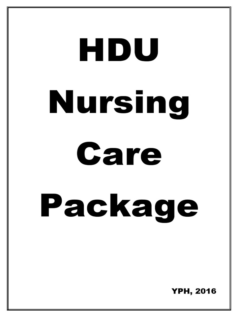 Icu Nursing Care Package | PDF | Monitoring (Medicine) | Intensive Care Unit
