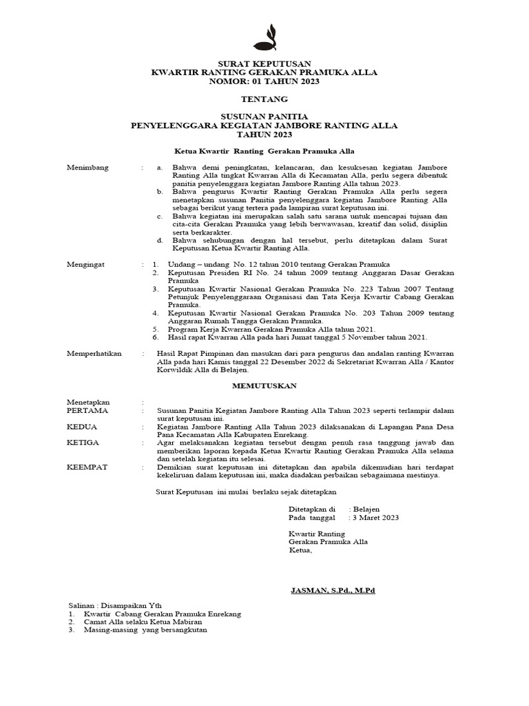 SK Jambore Ranting | PDF