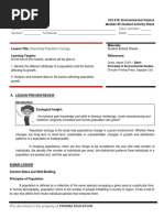 ? Population Ecology - Grade 11 Life Sciences | PDF | Population Growth ...