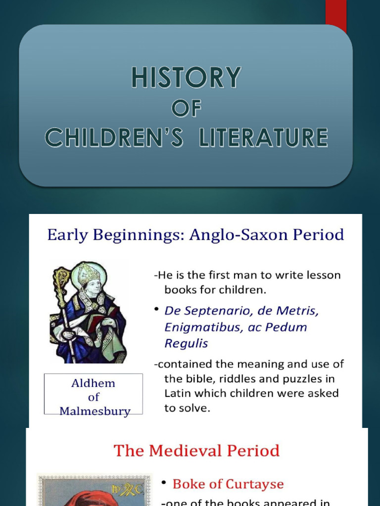 History of Childrens Lit | PDF