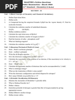 75 Question OMR Sheet Instructions | PDF