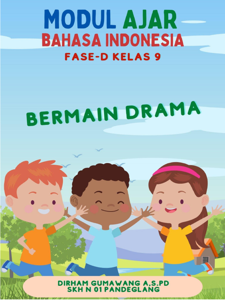 Modul Ajar Bahasa Indonesia - Bahasa Indonesia - Bermain Drama - Fase D | PDF | Karier ...