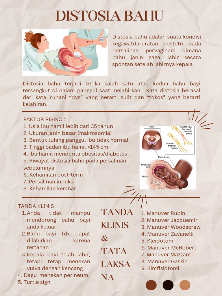 Penanganan Distosia Bahu pada Persalinan | PDF