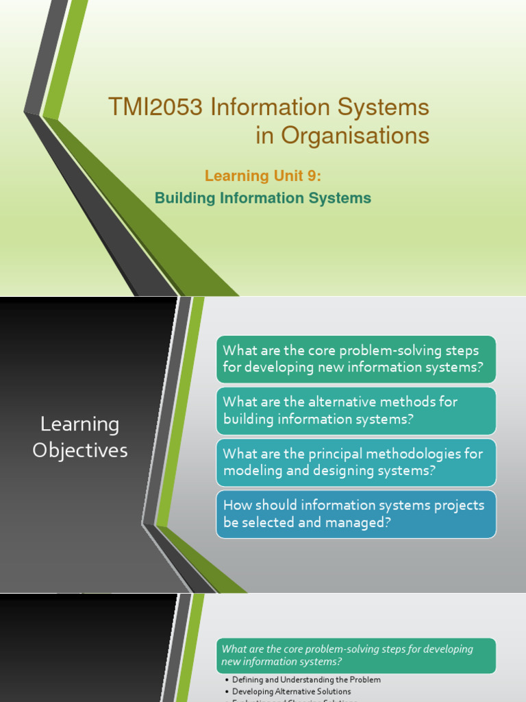 Eleap Tmi2053 Sem2 2023 24 Lu9 Building Is | PDF | Software Development ...