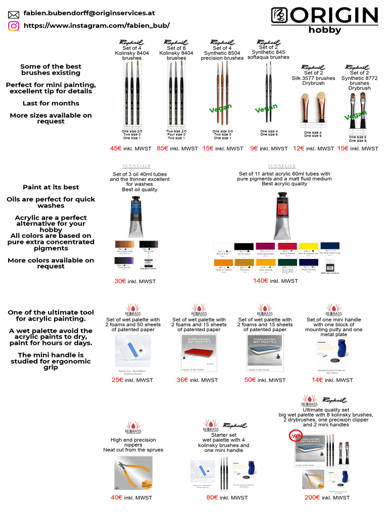 Hobby Flyer | PDF | Acrylic Paint | Paint