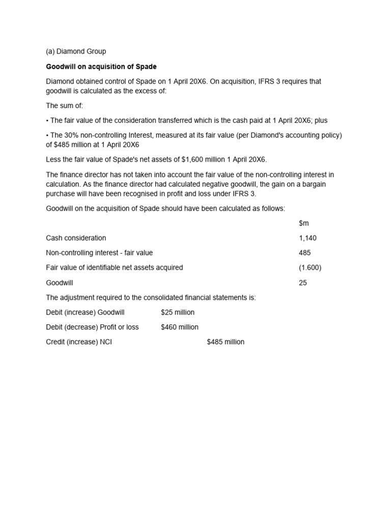 SBR Course Book 29 Diamond Group | PDF | Fair Value | Debits And Credits