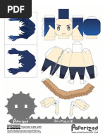 Demon Slayer - Inosuke Hashibira Papercraft | PDF