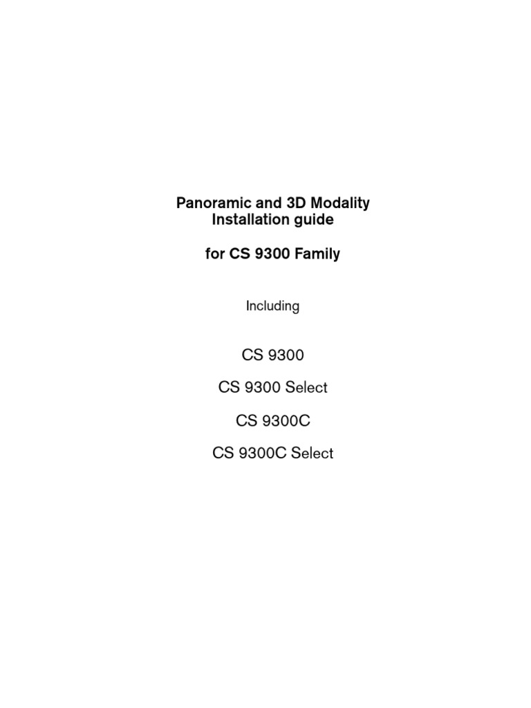 Sm749ca Cs 9300 Family Installation Ed08 en | PDF | Mains Electricity ...