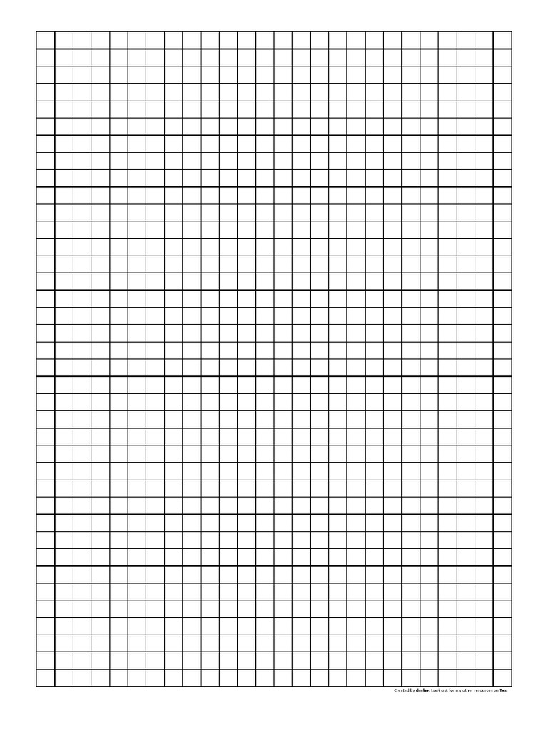 7mm Squared Paper Black | PDF