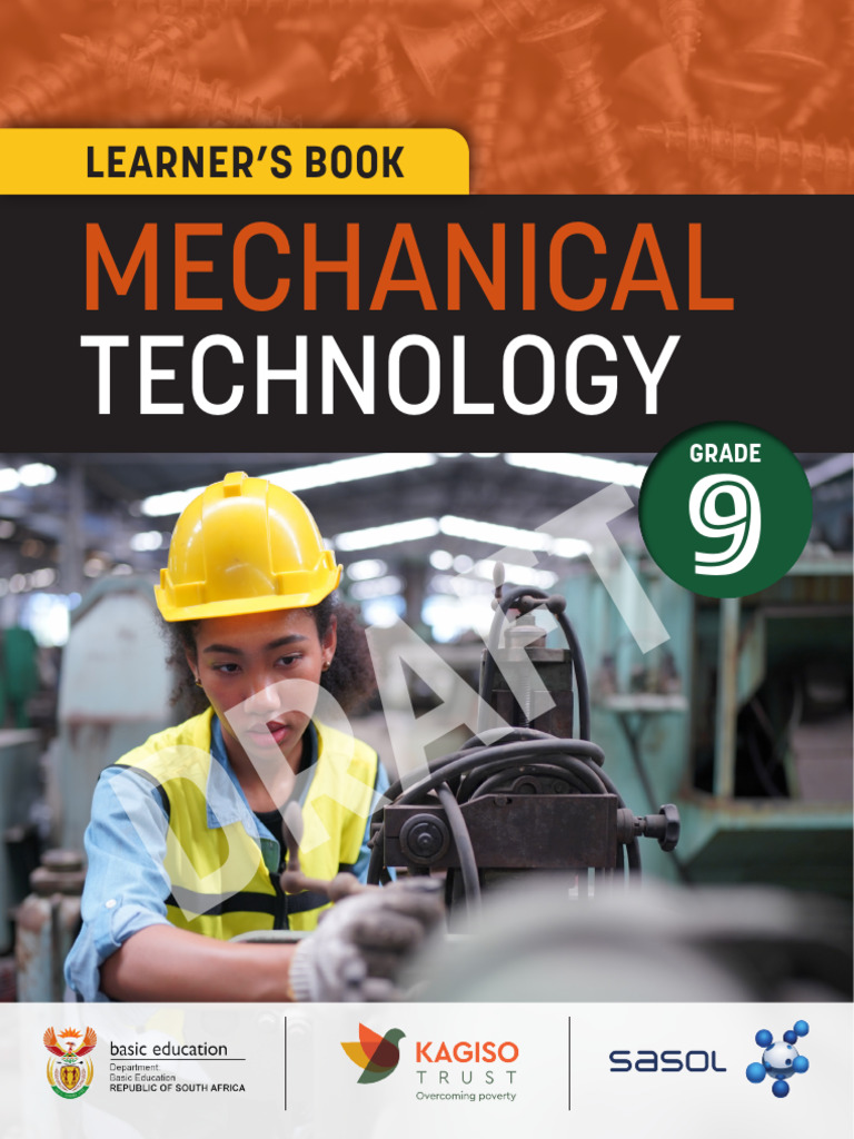 Mech Tech Gr9 Lb+Draft | PDF | Personal Protective Equipment | First Aid