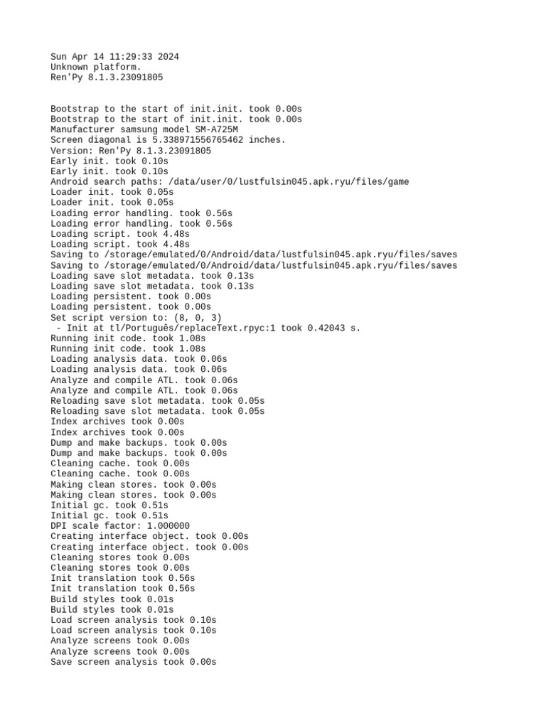 Log | PDF | Booting | Computer Engineering