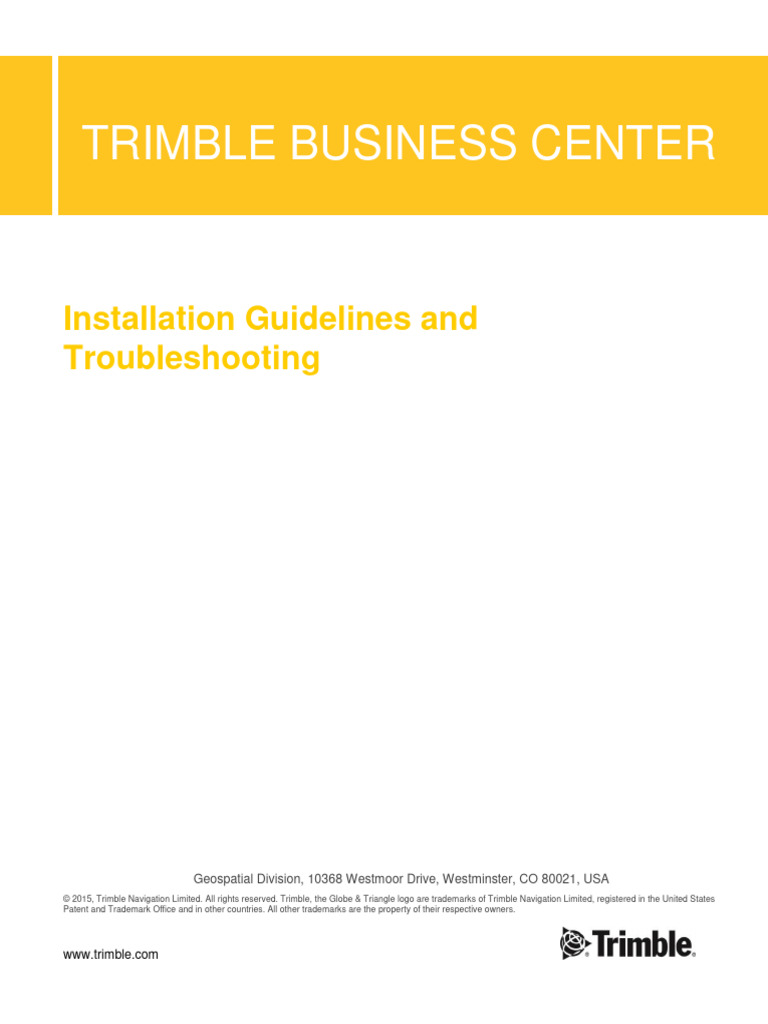 TBC-Installation Guidelines and Troubleshooting | PDF | Installation (Computer Programs ...