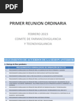 Acta Constitutiva Del Comité De Farmacovigilancia Pdf Salud Y Bienestar