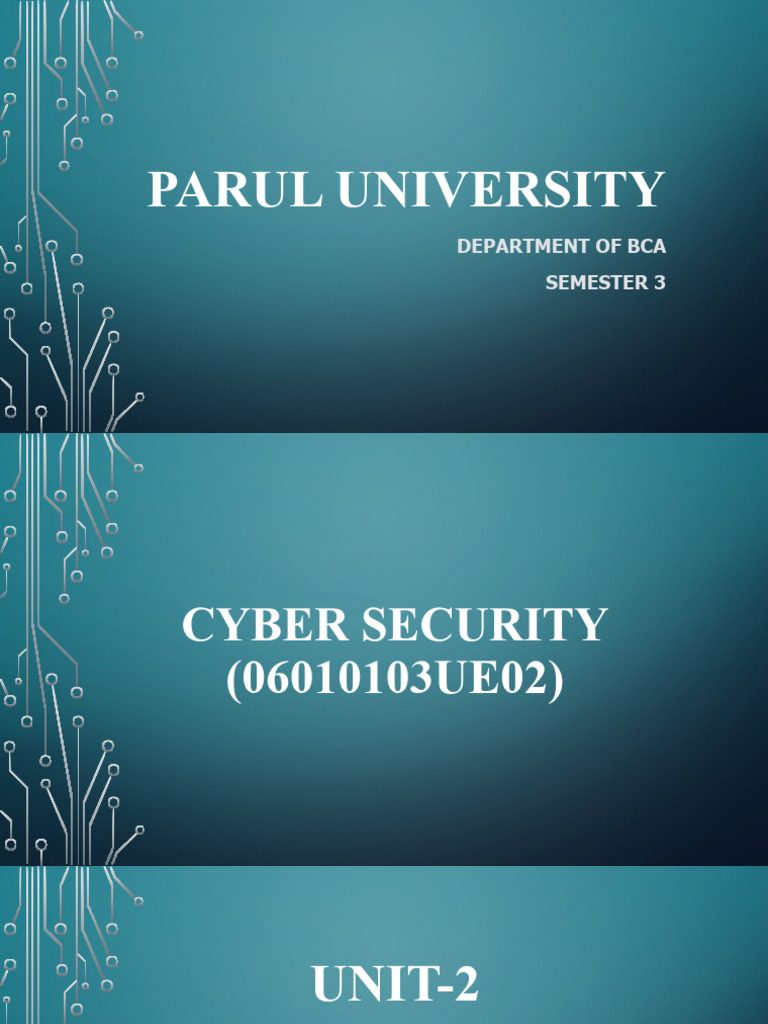 Unit-2 - Cyber Crime | PDF | Malware | Cybercrime