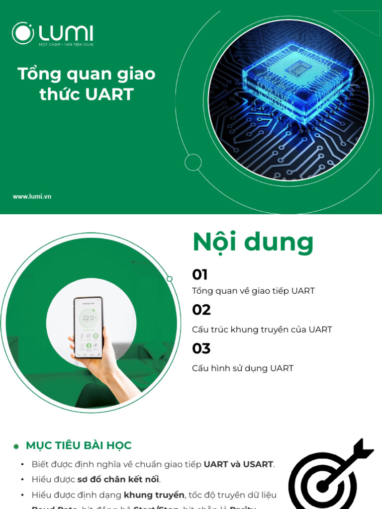 Bài 13 Tổng quan giao thức UART | PDF