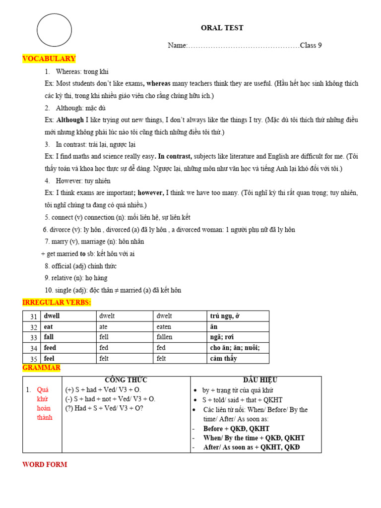 9 N I Dung Ngày 14-7 KH o Bài | PDF