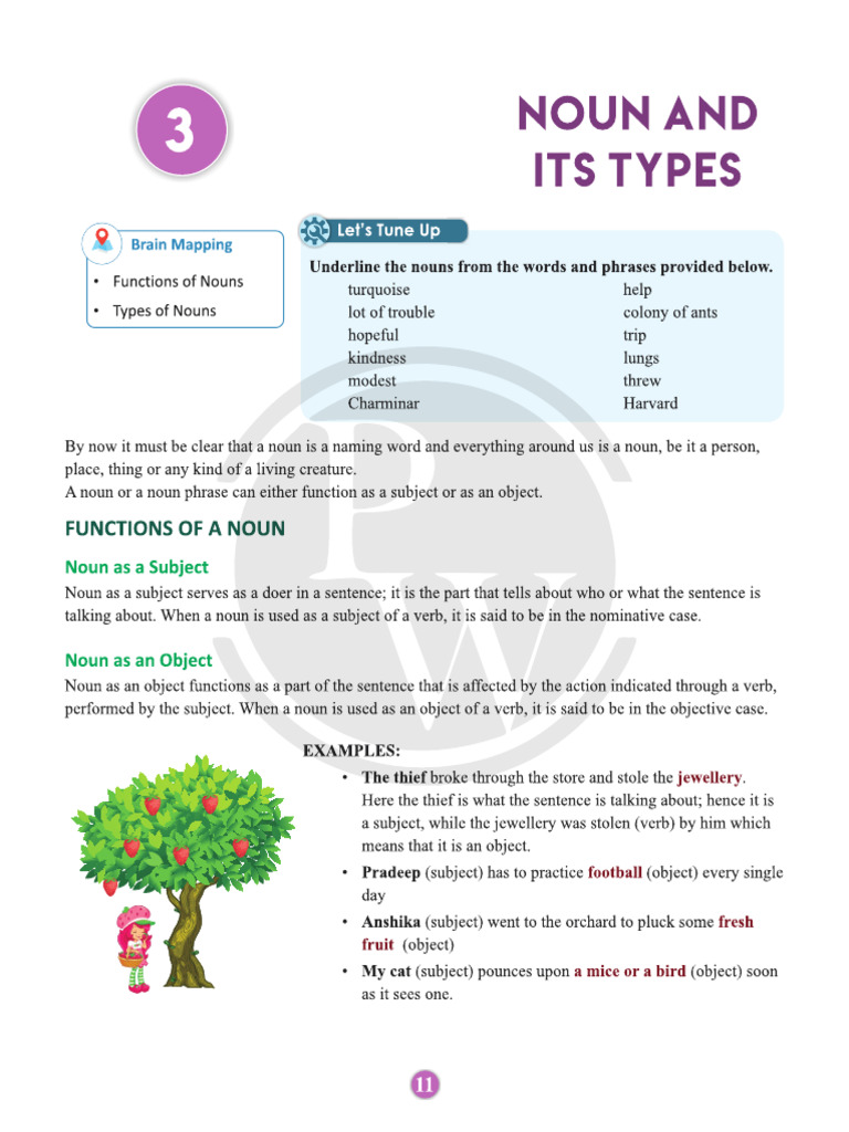 Nouns and Its Types | PDF