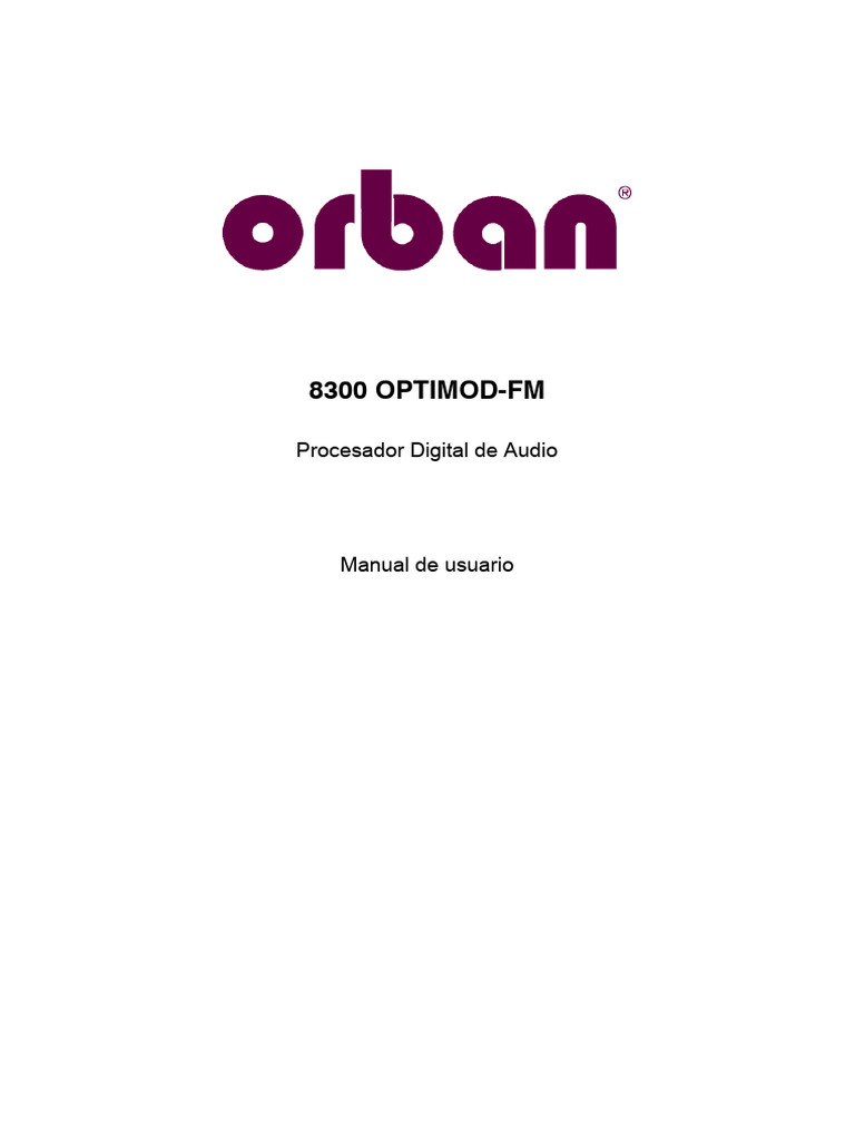 Manual 8300 | PDF | Conector eléctrico | Microprocesador