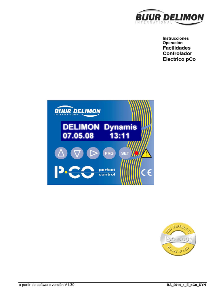 pCo_DYN en español | Descargar gratis PDF | Bomba | Contraseña