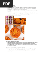 Mooncake Festival Dice Game Rules | PDF