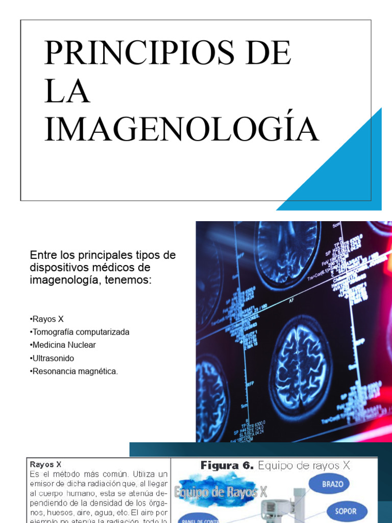 Principios de La Imagenología | PDF | Rayo X | Electrón