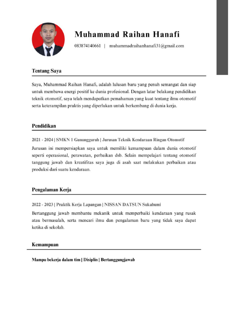 Dokumen Muhammad Raihan Hanafi | PDF