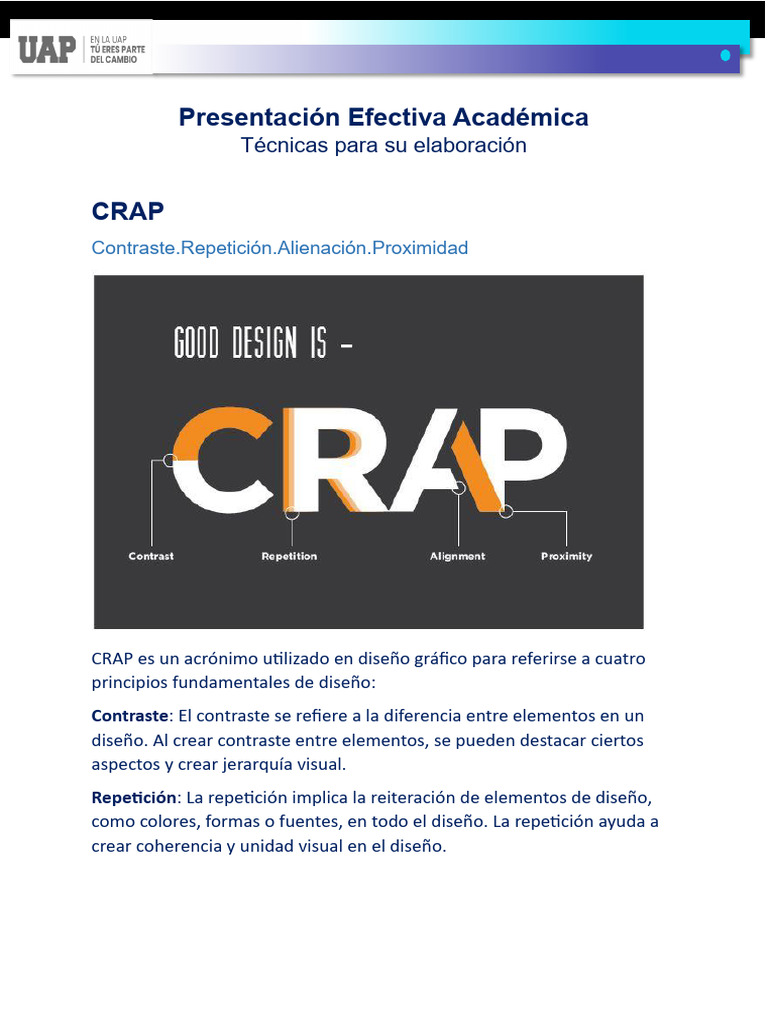Actividad 5 - CRAP Contraste | Descargar gratis PDF | Diseño | Diseño ...