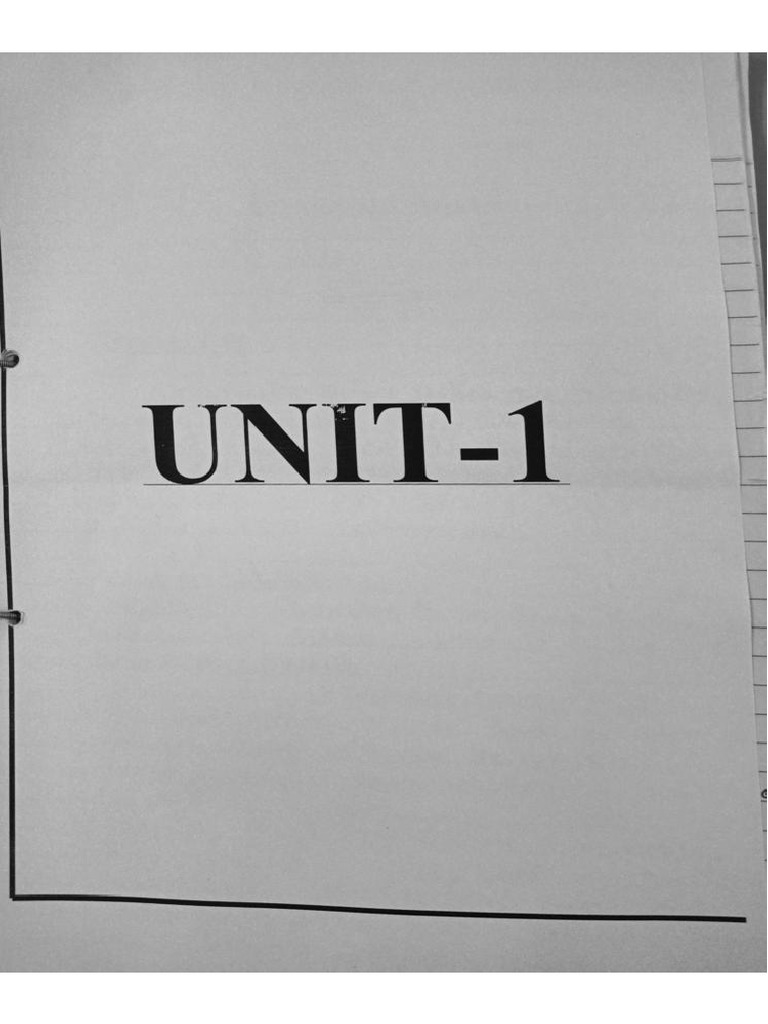 Itc Unit 01 | PDF