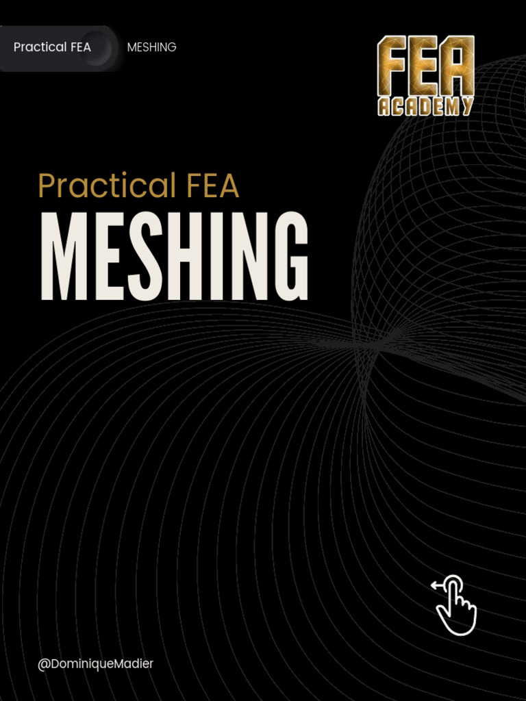Practical FEA With FEA Academy - Meshing | PDF | Finite Element Method ...