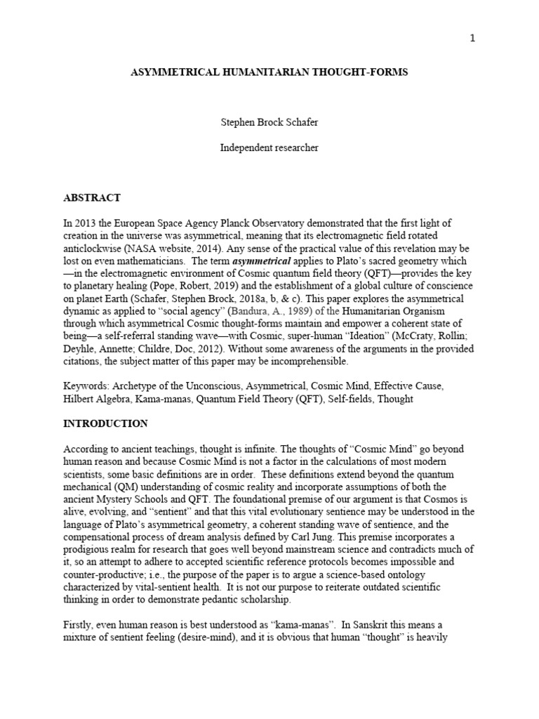ASYMMETRICAL_HUMANITARIAN_THOUGHT-FORMS | Download Free PDF | Science | Mind