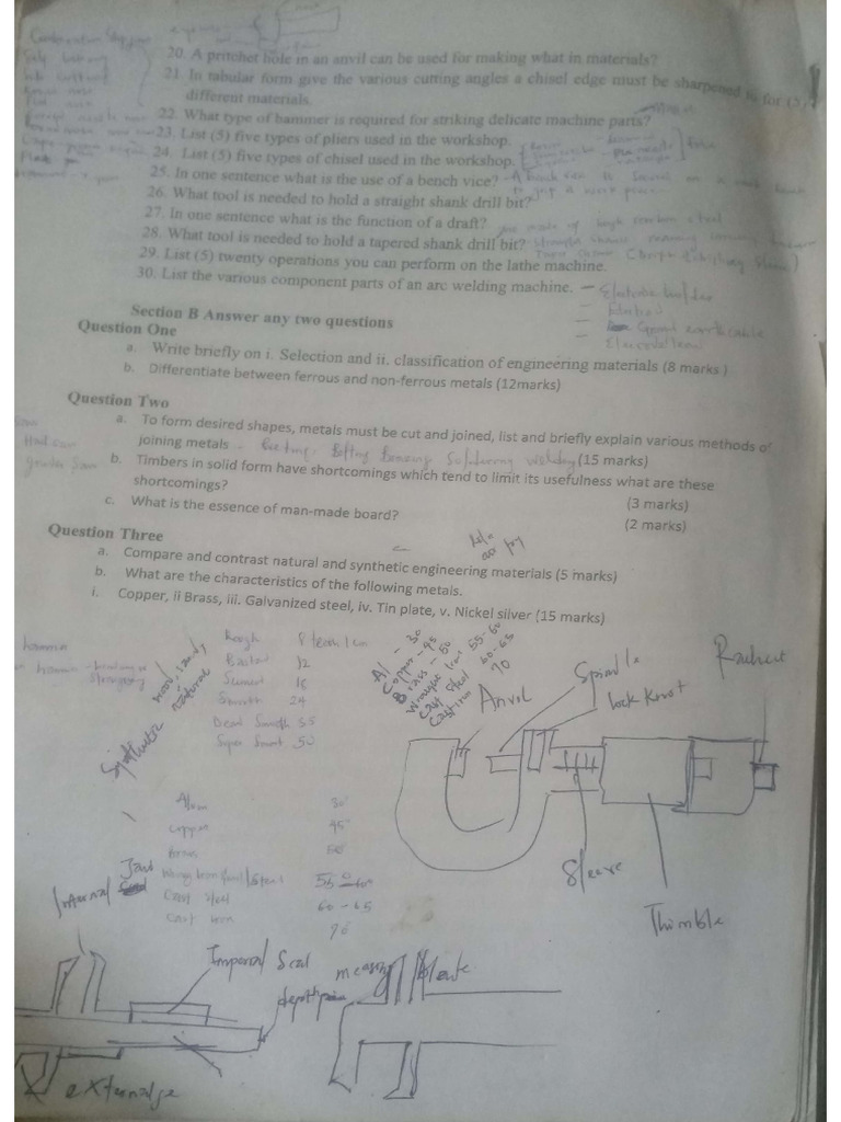Past Question | PDF