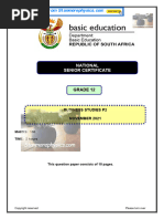 Business Studies P2 Nov 2023 Eng | PDF | Employment | Business Ethics