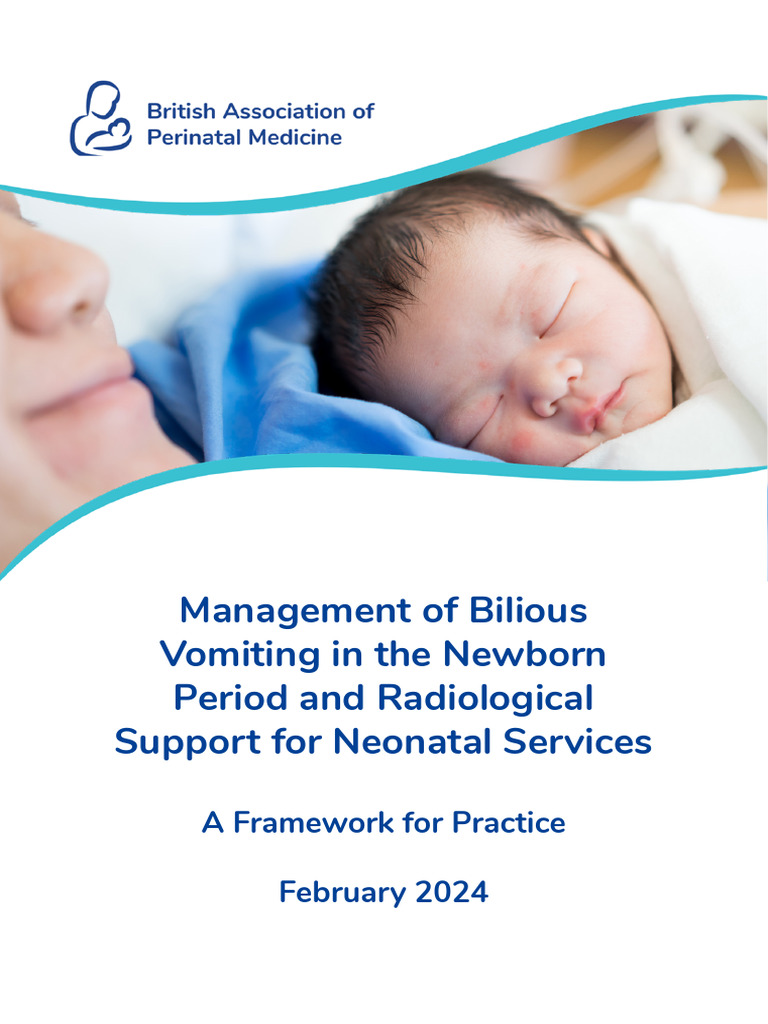 Management of Bilious Vomiting in The Newborn Period and Radiological ...