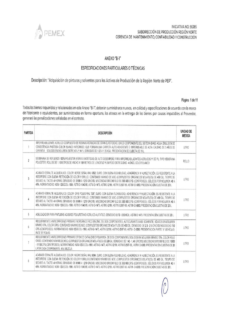 2.03.-(96385) Anexo B-1 | PDF